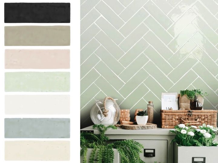 Wandtegels, baksteen look - Laurel Clay 6x20 cm - NANDATILES